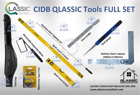 Cidb Qlassic Inspection Tools Professionalbusiness Equipment For