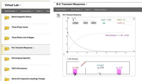 Virtual Lab Tool Transient Circuit Download Scientific Diagram