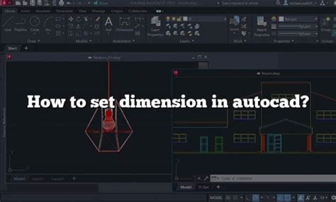 How To Set Dimension In Autocad