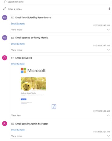 {customer Insights} Refer To Copies Of Emails On The Timeline Easily Uk365guy Malla Reddy