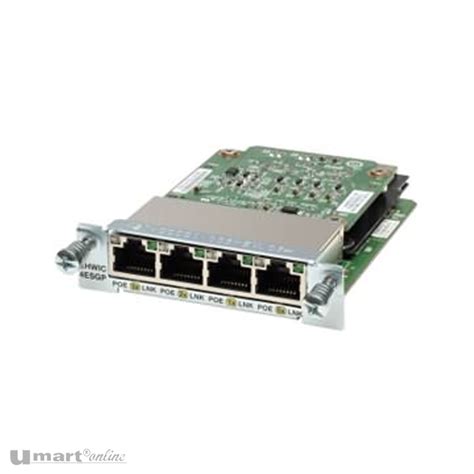 Cisco Four Port Ethernet Switch Interface Card Umart Au
