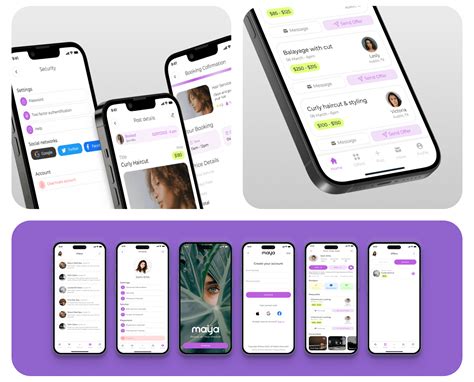 MAYA App Mobile App Beauty Behance