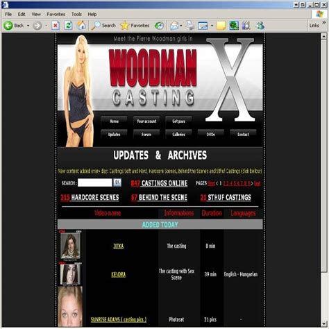Freeones Gives Porn Site Woodman Casting X An Overall Review Rating Of 82