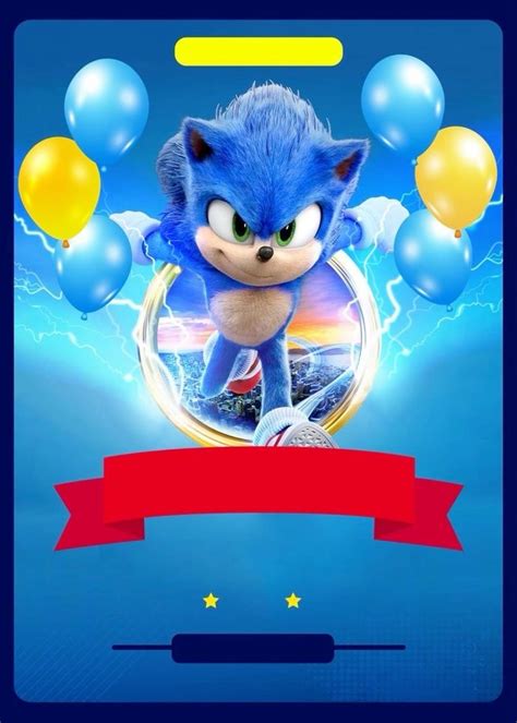 25 Invitaciones De Sonic Gratis Para Editar E Imprimir 2022 Artofit