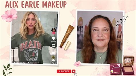 I Followed Alix Earle Makeup Routine Youtube
