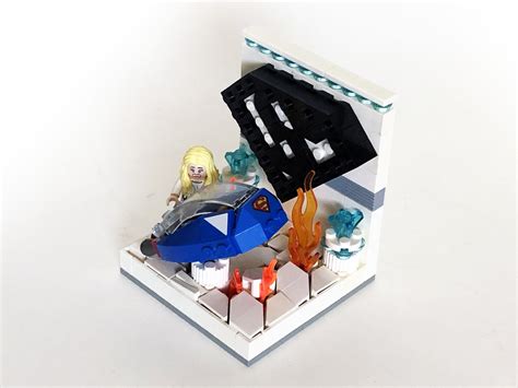 Planet Krypton Exploding