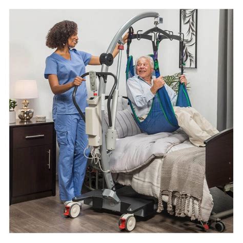 Patient Hoya Lift Full Electric Powered Base Coastal Medical Equipment