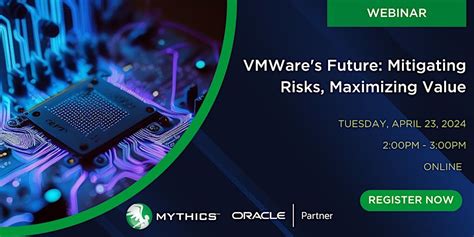 Vmwares Webinar On Risk Management And Value Optimization Shawn Ruff Posted On The Topic