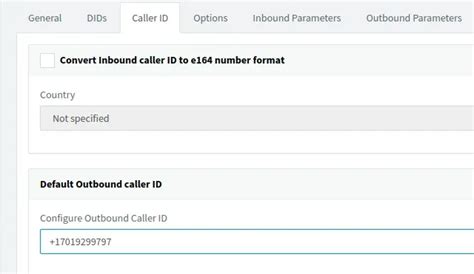 3CX Dedicated E 164 New Build Configuration Voxtelesys