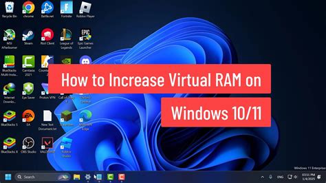 How To Increase Virtual Ram On Windows 10 11 Make Your Laptop Faster Boost Pc Performance