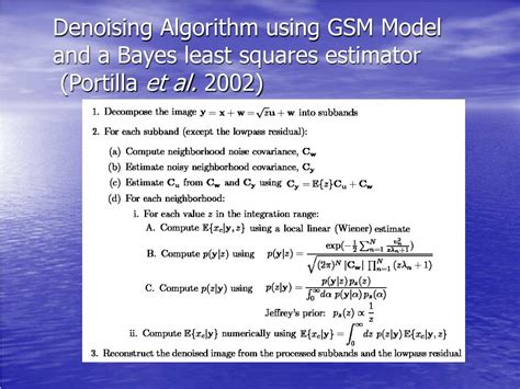 Ppt Wavelets And Denoising Powerpoint Presentation Free Download