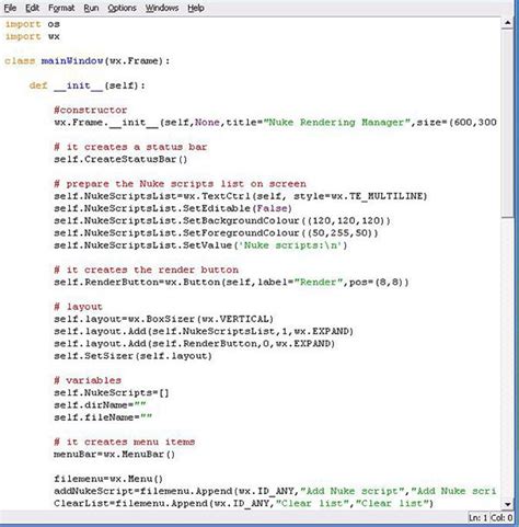 Write A Render Manager For Nuke Using Python Envato Tuts