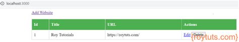 Spring Boot ReactJS CRUD Example Roy Tutorials