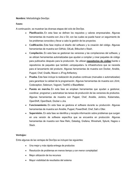 Dev Ops Pdf Software Informática