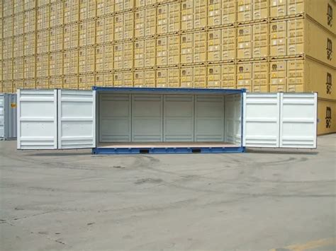 Csc Certified 40hc 40hq Brand New Standard Side Door Opening Shipping Container Opening And Side