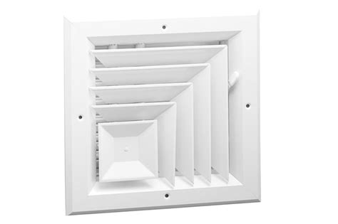 Aluminum 4 Way Ceiling Diffuser 8x8 Square Air Vent Cover