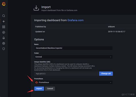 Prometheus之blackbox Exporter通过grafana可视化小吉猫w的技术博客51cto博客