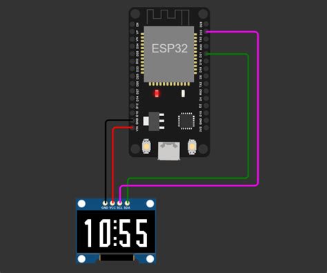 Oled Clock Using The Esp M3 7 Steps With Pictures Instructables