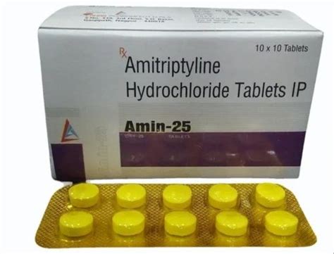 Amin Amitriptyline 25 Mg At ₹ 150 Stripe Amitriptyline Tablet In Nagpur Id 2853277929088