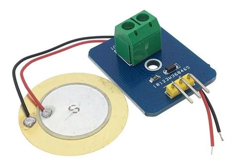 Sensor De Vibracao Toque Piezoeletrico Para Arduino Esp8266 Mebuscar Brasil