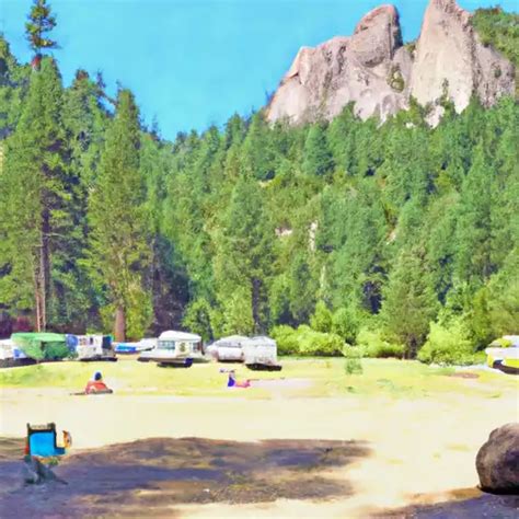 Castle Crags State Park Camping Area California Camping Destinations