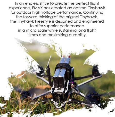 Emax Tinyhawk Freestyle 115mm 2 5inch Fpv Racing Drone Bnf