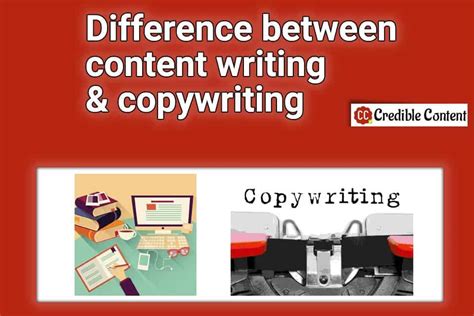 Difference Between Content Writing And Copywriting Explained