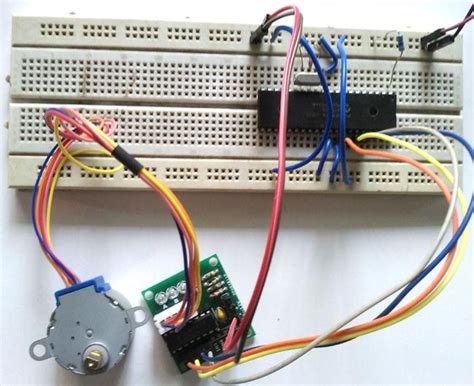 Interfacing Stepper Motor With Pic Microcontroller Stepper Motor Pic