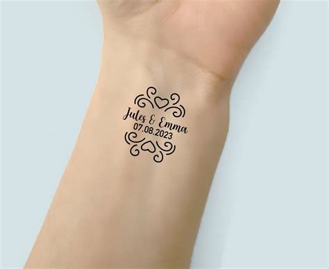 Name And Date Tattoos