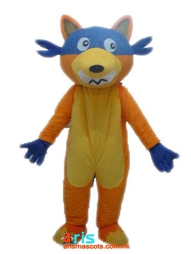 Adult Fancy Swiper Fox Mascot Costume Mascot Character Cartoon Costumes