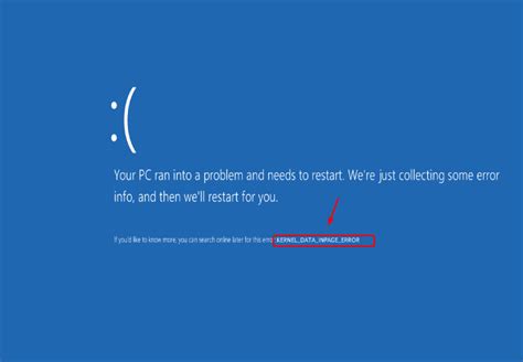 L I Kernel Data Inpage Error Bkhost