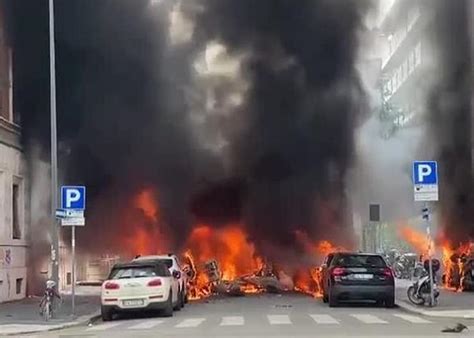 У центрі Мілана стався потужний вибух