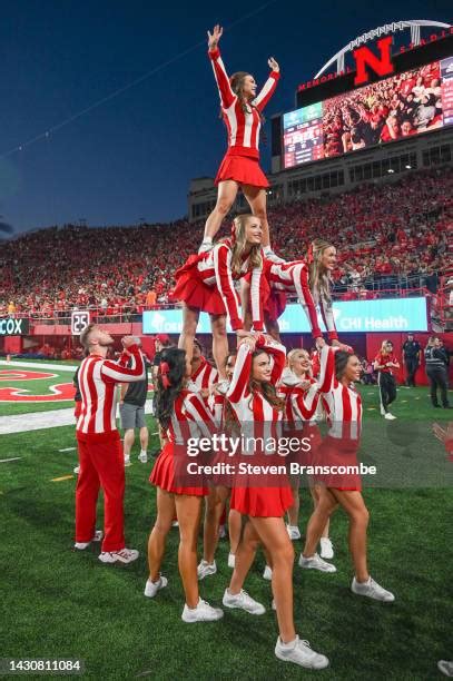 Nebraska Cheerleader Photos And Premium High Res Pictures Getty Images