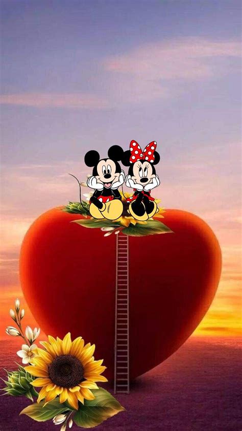 Fondo Mickey Y Minnie Arte Del Girasol Arte De Mickey Mouse Fondo