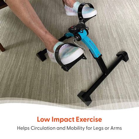 Journey Exercise Peddler Portable Low Impact Arm And Leg Workout