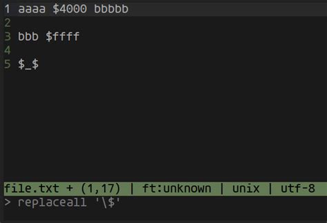 cant replace character in file · issue 2832 · zyedidia micro · github