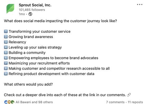 Why Put The Link In Comments On LinkedIn Sprout Social