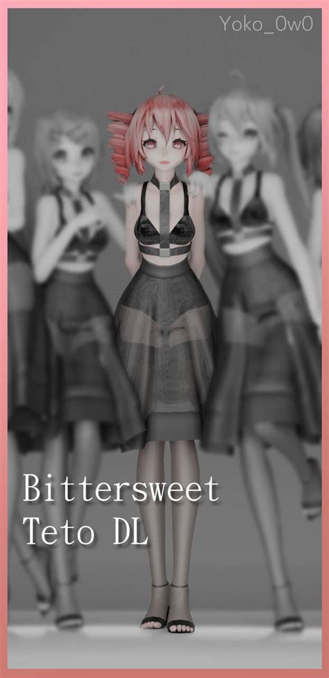 Mmd Bittersweet Dance Teto Dl By Yoko0w0 On Deviantart