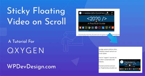 Sticky Scrolling In Oxygen
