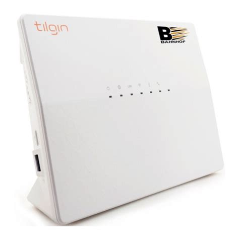 Bredband2 Tilgin Hg2501 Manuals Manualslib