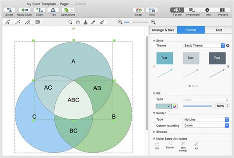 Creating A Venn Diagram ConceptDraw HelpDesk