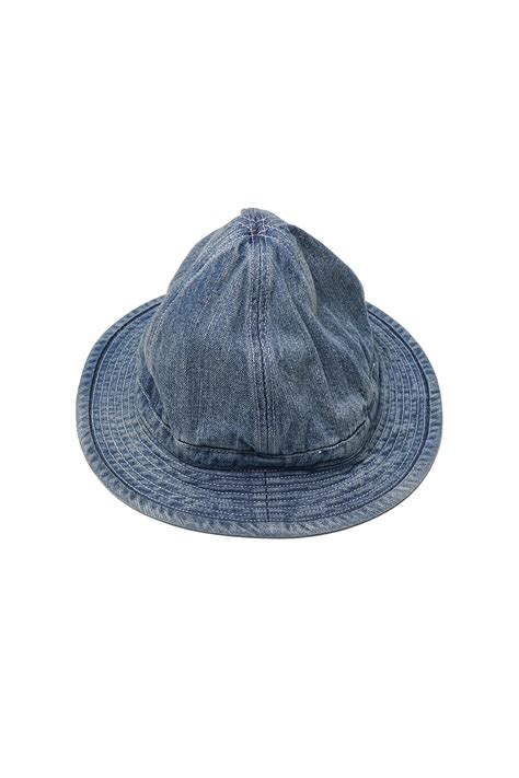 휴스턴 재팬 데님 아미 햇 인디고 빈티지 워시 6677 Houston Japan Kream