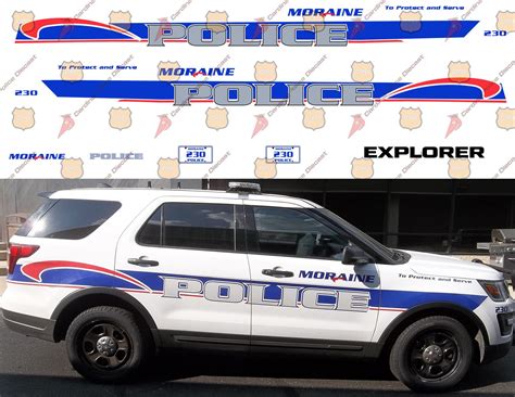 Moraine Oh Police Department — Cardinal Police Diecast