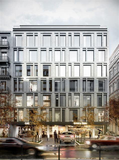 Artstation Hotel Building Exterior Facade Design