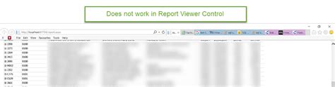 solved ssrs fixed header not working in report viewer control in web