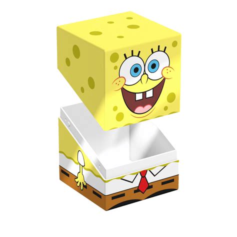 Ultimate Guard Squaroes Spongebob Squarepants Spongebob Deck Case 100 Game Nerdz