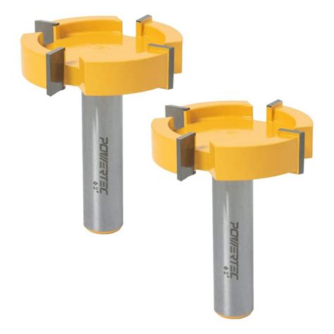 ‎powertec Slab Flattening Carbide Tipped Router Bit With 12 In Shank