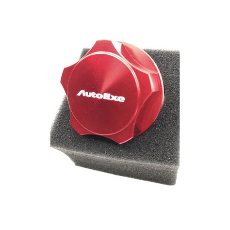 現貨 馬自達3專用改裝鋁合金機油蓋 AutoExe 正日製機油蓋 紅色 蝦皮購物
