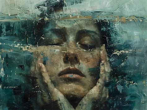 Captivating Abstract Representation Of Human Emotions And And Expressive Premium Ai Generated