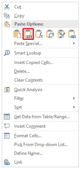 How To Convert Formulas To Values In Excel Earn And Excel